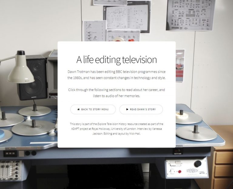 How television used to be made