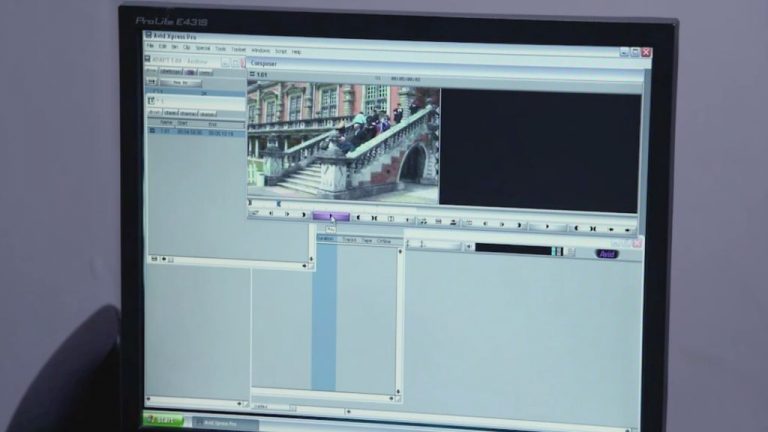 Avid editing – How television used to be made